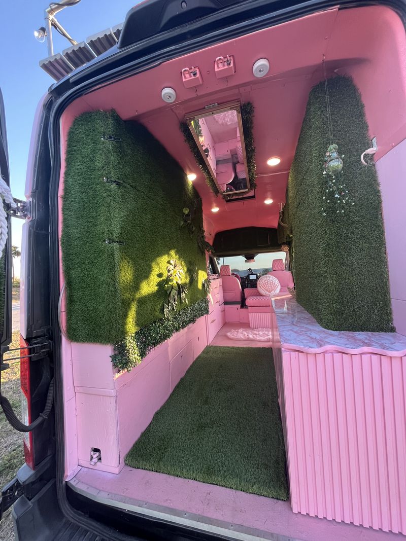Camper Van For Sale: Pink Camper Van | 2018 Ford Transit 350 XLT | Sal
