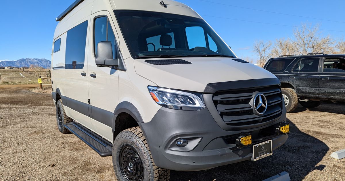 Camper Van For Sale: 2022 Mercedes Sprinter 4×4 – Rugged Off Grid Buil