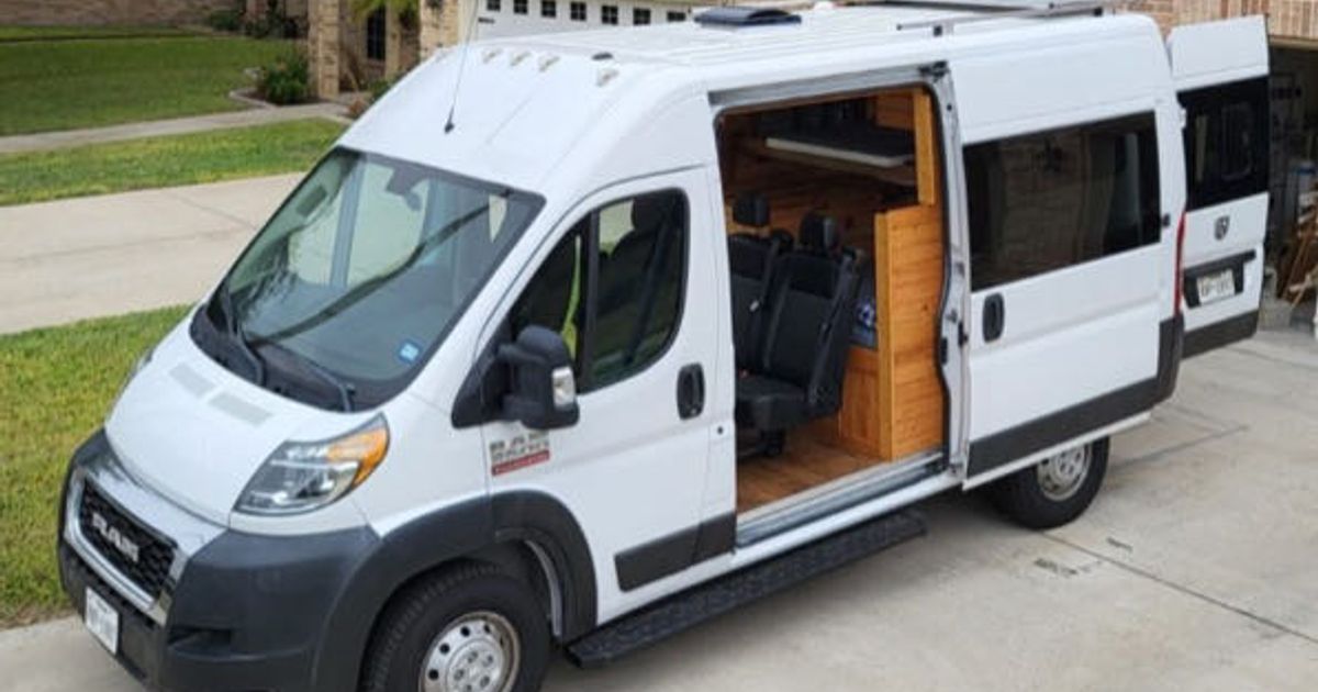 Camper Van For Sale: 2019 RAM 2500 Promaster 136” Hightop converted ca