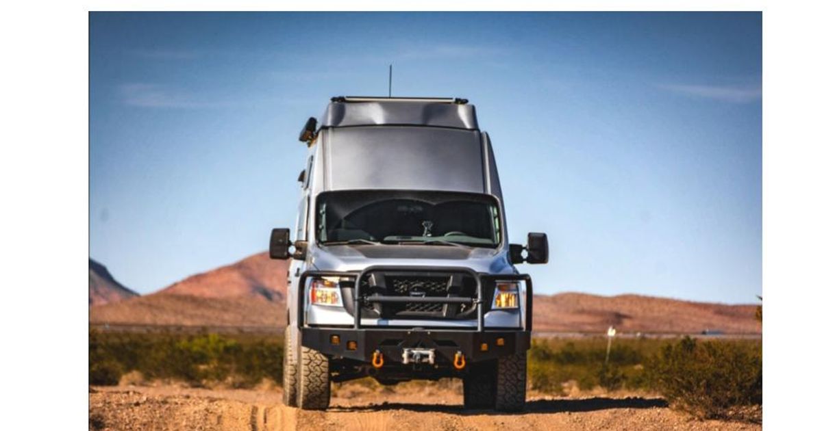 Camper Van For Sale: Ultimate 4x4 off-road camper van, 2013 Nissan NV3