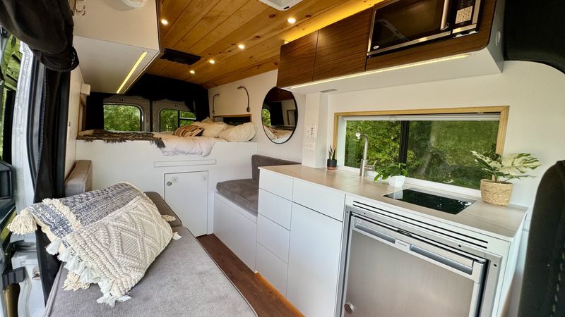 Camper Van For Sale: 2023 Ford Transit Trail AWD - Pro Build Custom Ca