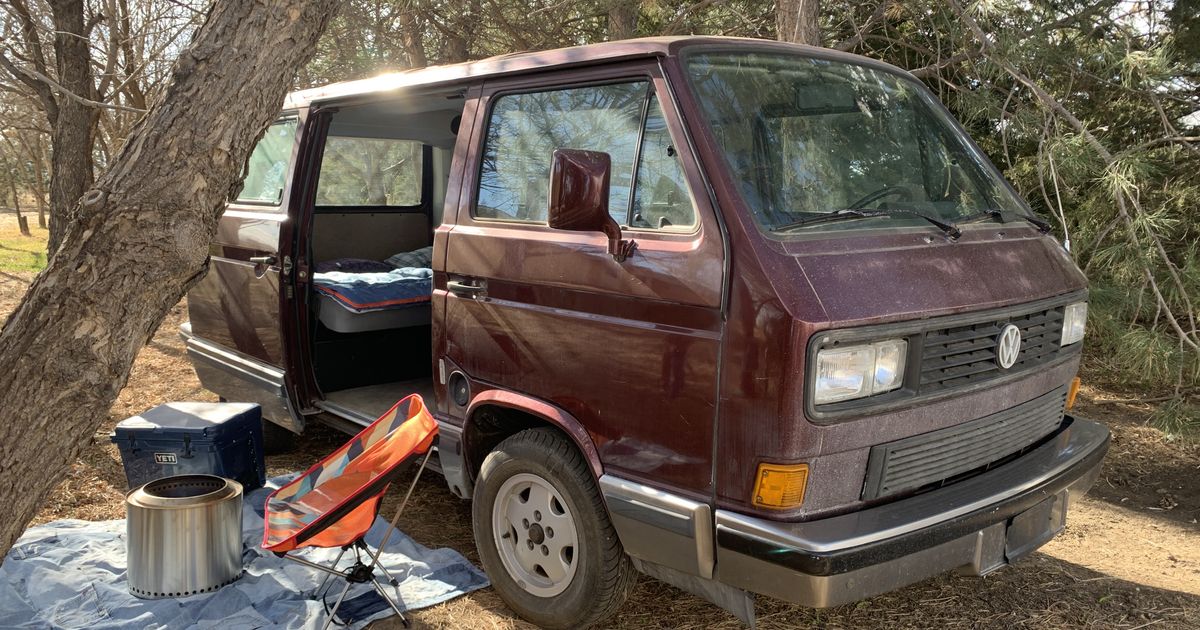 Camper Van For Sale: 1991 Vanagon tin top Burgundy power options