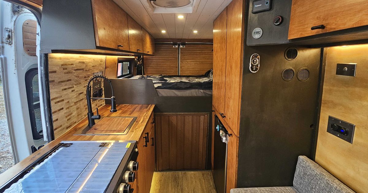 Camper Van For Sale: 2018 | NEW ENGINE | Promaster Custom Build,4-Sea