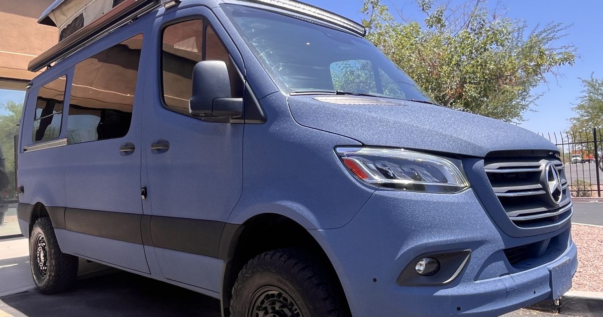 Camper Van For Sale: 2021 Sprinter 144 4x4 Pop Top- Sportsmobile conve