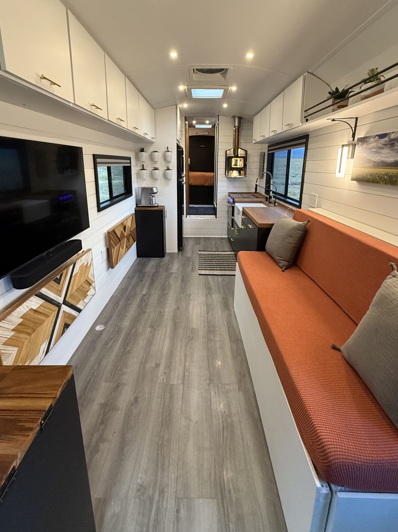 Skoolie For Sale: Luxury Off-Grid Skoolie Conversion