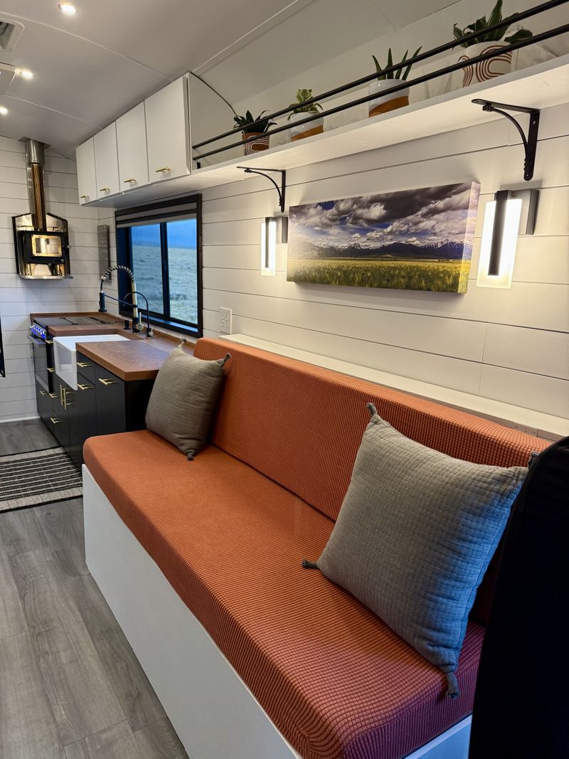 Skoolie For Sale: Luxury Off-Grid Skoolie Conversion