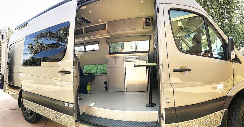 Class B RV For Sale: 2017 170” 4WD OutsideVan Mercedes Sprinter, Van C