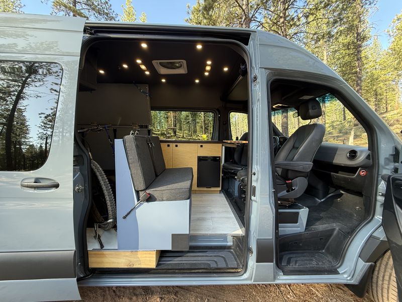 Camper Van For Sale: 2021 Sprinter Diesel • Lithium Power • Solar • Hy