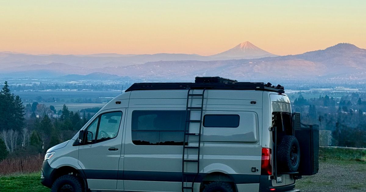 Camper Van For Sale: Luxury 2025 Mercedes Sprinter 144 AWD