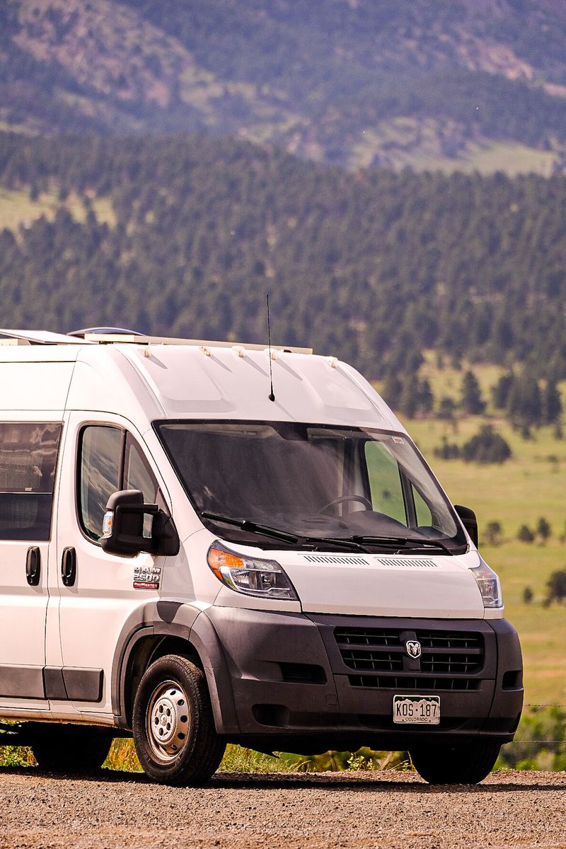 Camper Van For Sale: 2015 RAM ProMaster 2500 High Roof — Off-Grid Camp