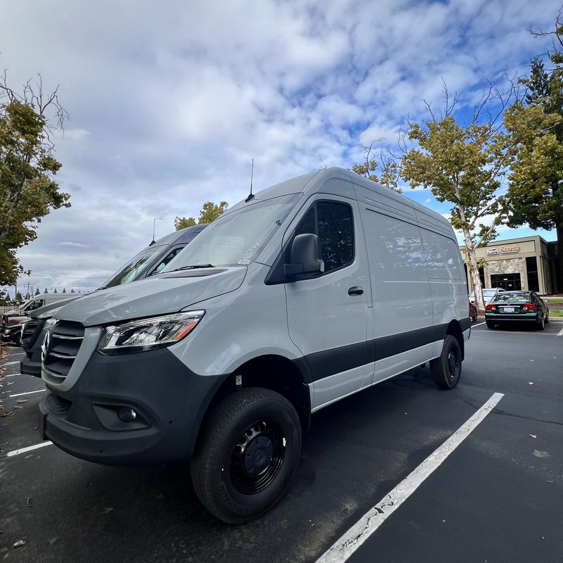 Camper Van For Sale: AWD Mercedes Sprinter 144" Campervan with Indoor