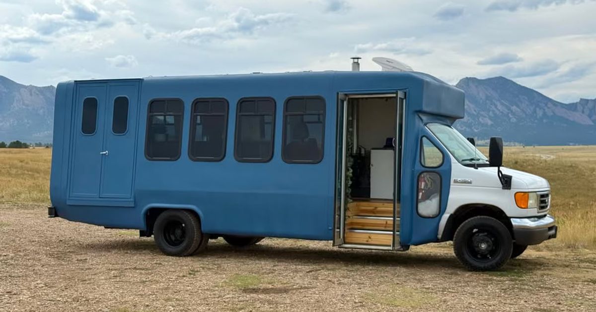 Bus Conversion Camper For Sale: Ford E-450 Adventure Rig RV Bus Conver