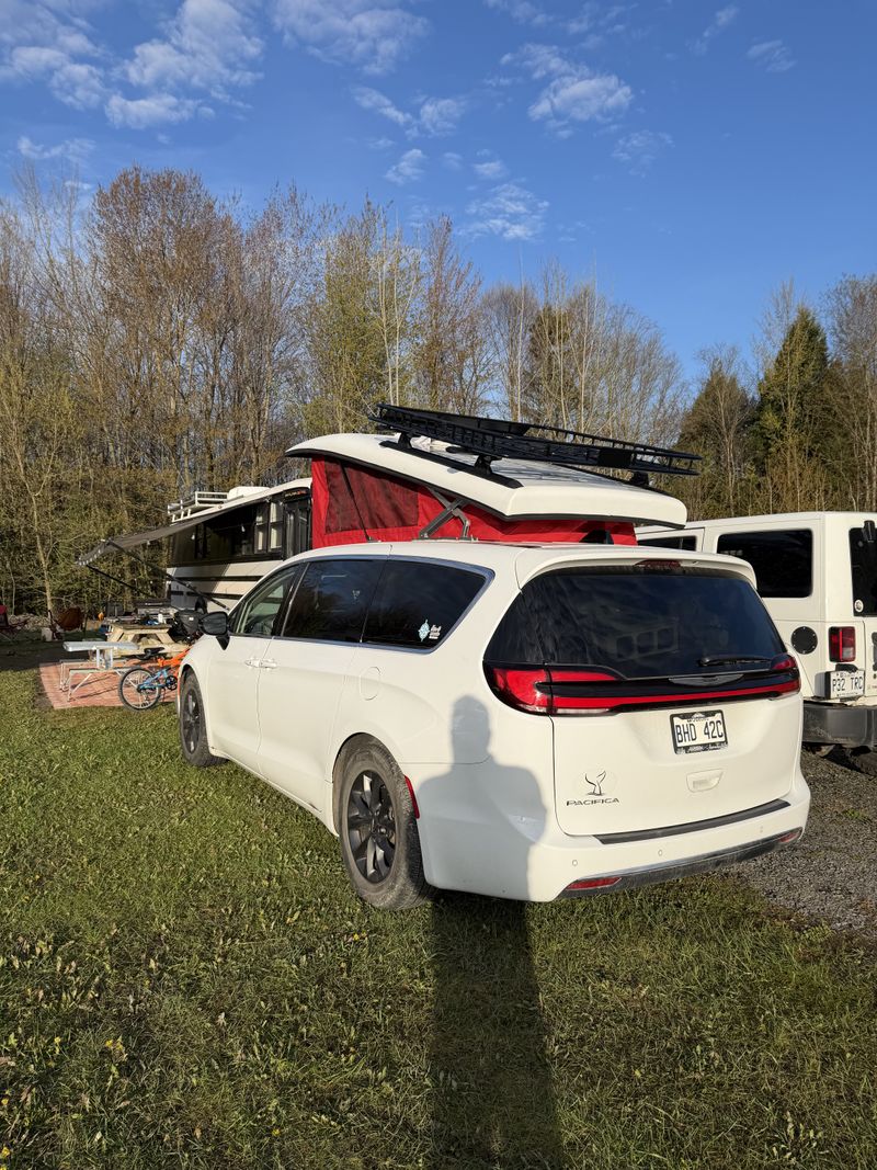 Camper Van For Sale: 2024 Chrysler Pacifica pop-up weekender