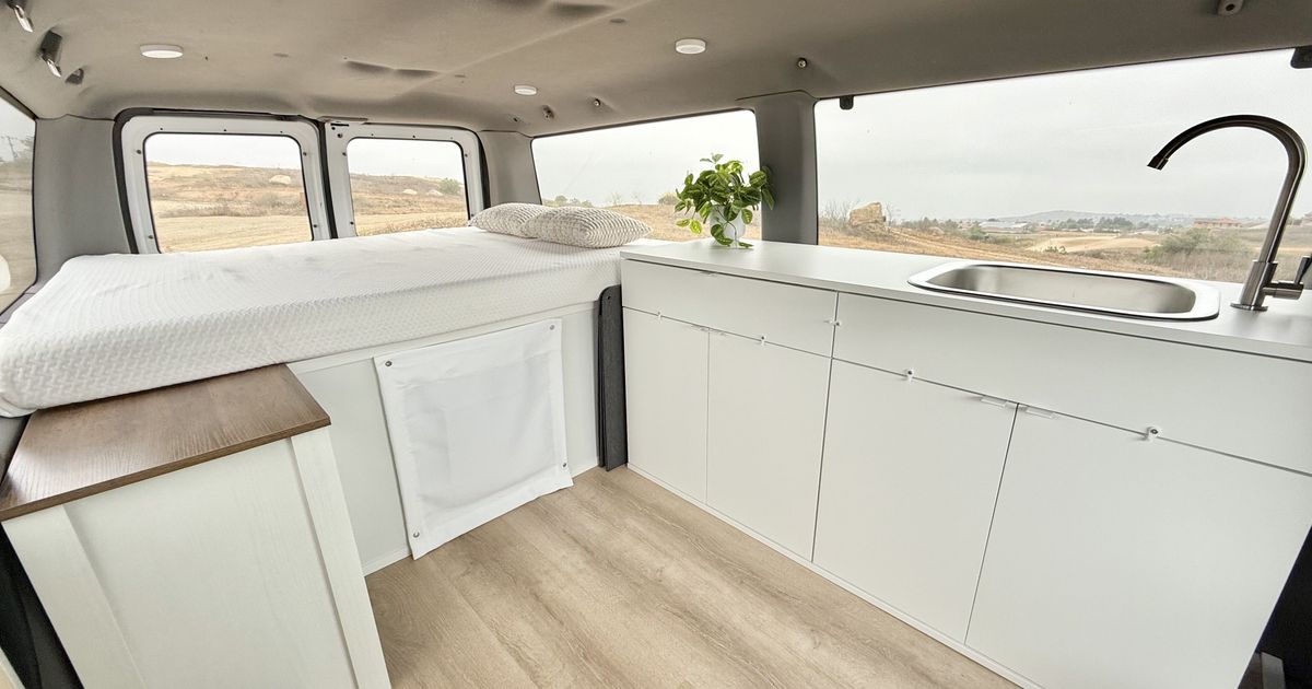 Camper Van For Sale: Ford E-150 Camper Van Conversion