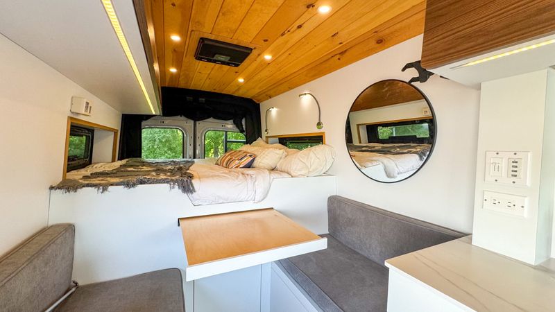 Camper Van For Sale: 2023 Ford Transit Trail AWD - Pro Build Custom Ca