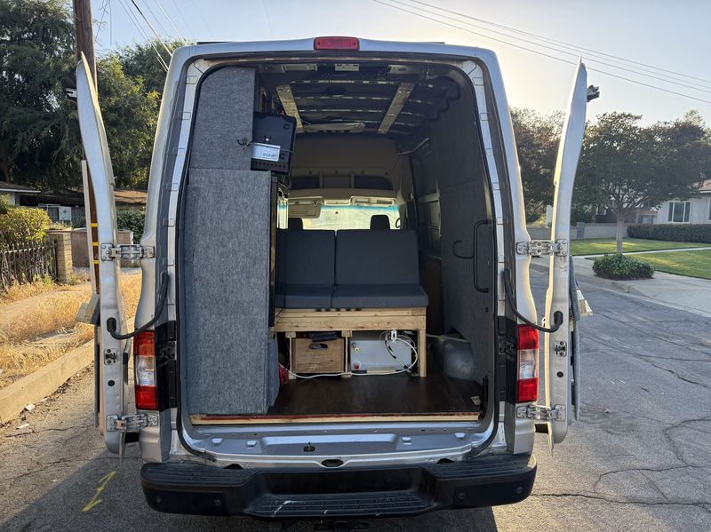 Camper Van For Sale: Off-Grid Nissan Nv2500 High-Top Van Conversion fo