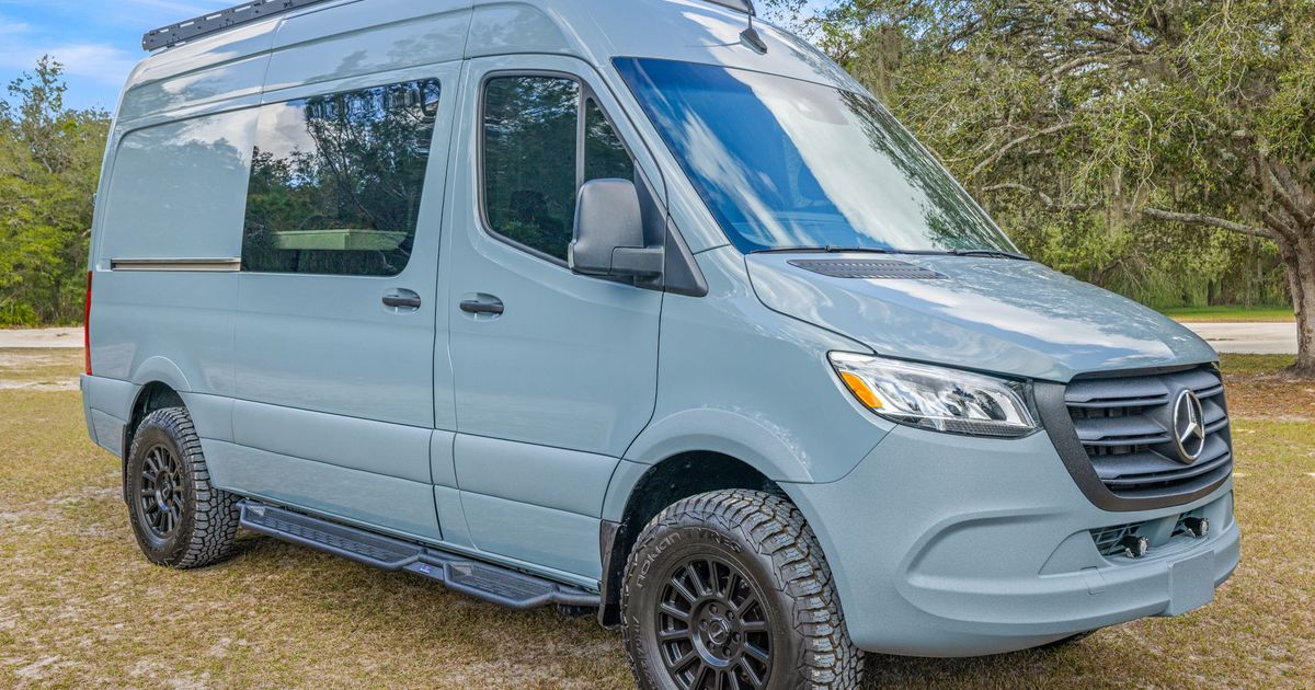 Camper Van For Sale: 2022 Mercedes Sprinter Professional Build Off-Gri